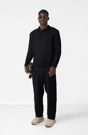 Montreux Knit Jogger in Black – MAUVAIS